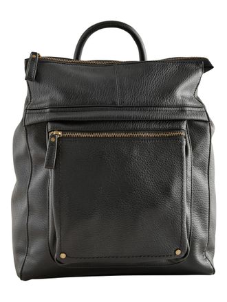 Next Damen Standard Rucksack im Kurier-Style Schwarz one size