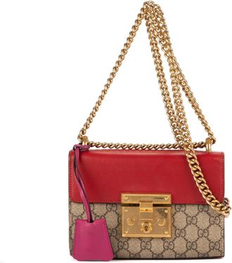 Gucci Crossbody Bags - Padlock MM - Gr. unisize - in Beige - f&uuml;r Damen