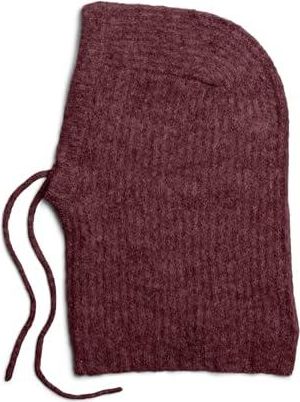 Pieces Pcnambi Balaclava Noos BC Cagoule, Tawny Port, Taille Unique Femmes