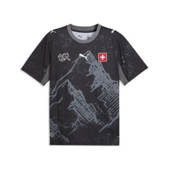 Puma Maillot de gardien de but PUMA x SUISSE x SALEHE BEMBURY Homme, Accessoires, Noir, 3XL