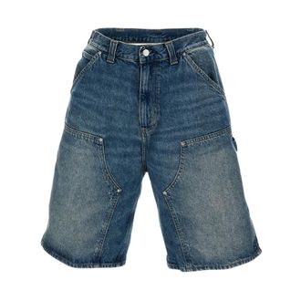 Carhartt Work in Progress Homme, Shorts, Bleu, Taille: XL Denim Shorts