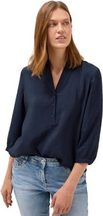 Cecil Chemisier Long uni Urbain Bleu foncé L