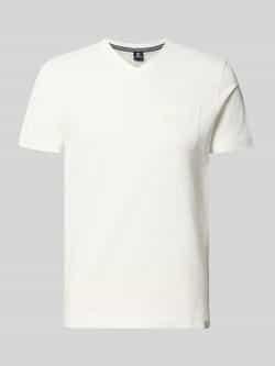Lerros Regular Fit T-Shirt mit V-Ausschnitt
