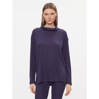 Triumph Sweatshirt Thermal MyWear Sweater 10216560 Dunkelblau Regular Fit