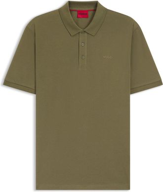 HUGO BOSS Hugo - Donos Poloshirt f&uuml;r Herren, Baumwolle (Gr&uuml;n)