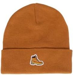 Timberland Mens essential beanie with boot patch - Size One size