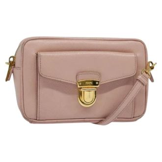 Prada Sac bandouli&egrave;re vintage Pre-owned - Femme - Pre-owned - Rose - Taille: ONE Size