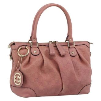 Gucci Sac &agrave; main vintage Pre-owned - Femme - Pre-owned - Rose - Taille: ONE Size
