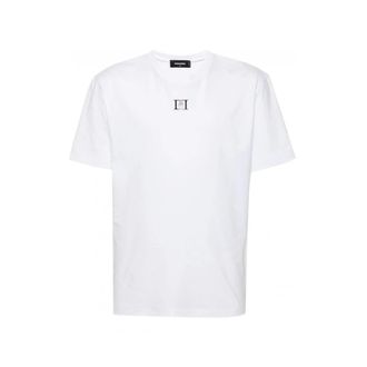 Dsquared2 Stilvolle Hemden Kollektion - - Tops - Herren - Wei&szlig; - S