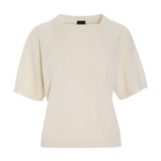 Bitte Kai Rand Femme, Pulls, Blanc, Taille: 44 FR Cloud Cashmere Short-sleeve Blouse