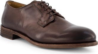 Rosso E Nero Herren Derby braun Glattleder
