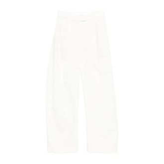 Brunello Cucinelli Pantalon Large - Femme - Pantalons - Blanc - Taille: 36 FR