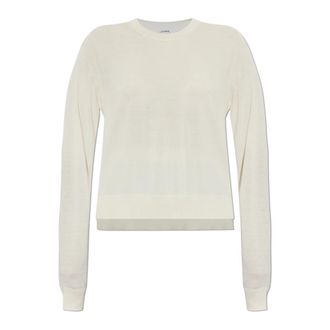 Jil Sander Pullover mit Seitenschlitzen - - Knitwear - Damen - Beige - M