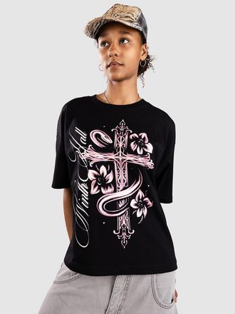 Ninth Hall Heavenly Cross T-Shirt black