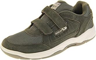 Footwear Studio Gola Ama202 Belmont Véritable Cuir Suédé Baskets Scratch Hommes Chaussures Larges Gris EU 49