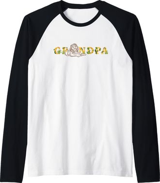 Disney The Lion King Grandpa Fathers Day Mufasa Sketch Raglan