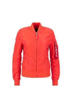 Alpha Industries Alpha Industries Damen MA-1 TT Bomberjacke, Radiant Red, 36