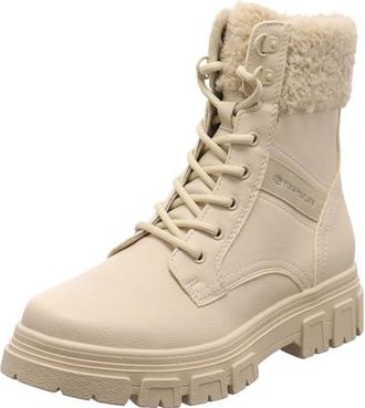 Tom Tailor Tom Tailor Femme 6390890021 Botte Tendance, Beige, 37 EU