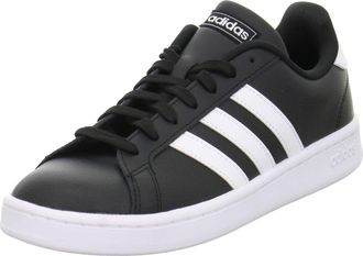 adidas Grand Court F36393, Mens Sneakers, Black, 49 1/3 EU