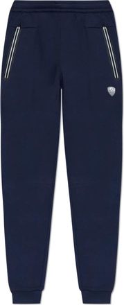 Emporio Armani Emporio Armani Ea7, Homme, Pantalons, Bleu, Taille: L Pantalons de surv&ecirc;tement avec &eacute;cusson logo