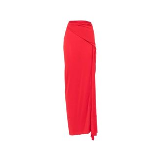 Rick Owens Damen, R&ouml;cke, Rot, MGr&ouml;&szlig;e