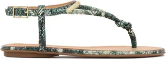 Kazar Femme, Chaussures, Vert, Taille: 38 EU Friday Flat Sandales