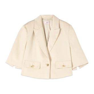 Oltre Damen, Jacken, Beige, LGr&ouml;&szlig;e