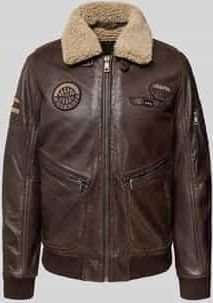 Mauritius Bomberjacke aus echtem Leder Modell STARPILOT