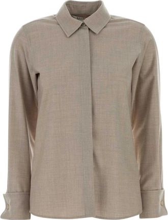 Max Mara Damen, Blusen & Hemden, Grau, 2XSGr&ouml;&szlig;e