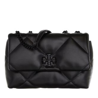 Tory Burch Tory Burch Crossbody Bags - Kira Diamond Quilt Powder Coated Small Convertible - Gr. unisize - in Schwarz - f&uuml;r Damen