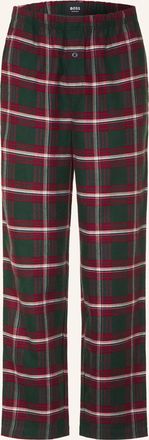 HUGO BOSS Schlafhose Holiday Aus Flanell rot