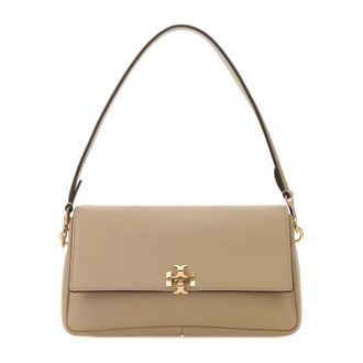 Tory Burch Kleine Charlie Umh&auml;ngetasche - - Bags - Damen - Beige - ONE SIZE