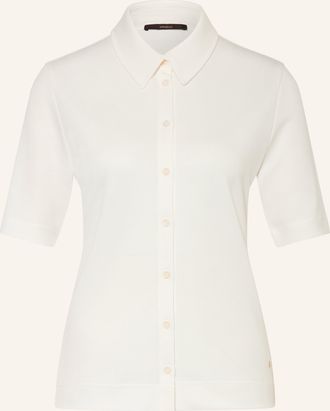Windsor Windsor. Jersey-Poloshirt weiss
