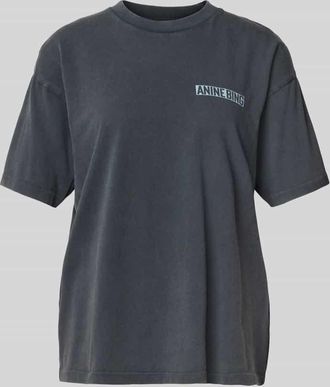 Anine Bing Oversized Fit T-Shirt mit Logo-Print
