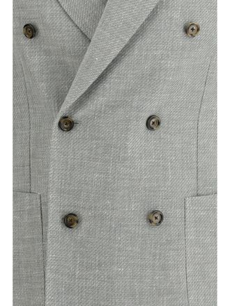 Lardini Mens Blazer Roma Green Wool Blazers Jacket