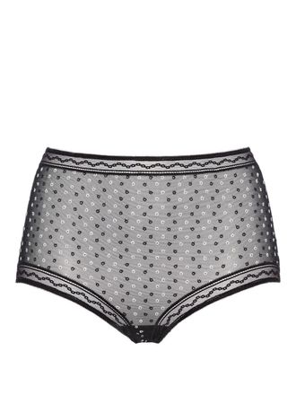 Eres Party Slip mit hohem Bund - Schwarz