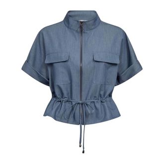 Co'Couture Damen, Jacken, Blau, XSGr&ouml;&szlig;e