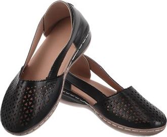 Holibanna Sandales Compens&eacute;es Femme Confortables &agrave; Talon Bas Respirantes avec Design Creux pour Activit&eacute;s Ext&eacute;rieures &Eacute;t&eacute; Noir