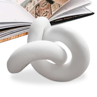 Generic Tischdekoration Skulptur - dekorative Knotenskulptur, Harz-Knotenskulptur, Couchtischdekoration, dekorative Details f&uuml;r kleine Regale, kreative Regald