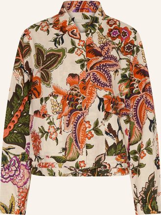 Lilienfels Lilienfels Jacke Mit Leinen weiss