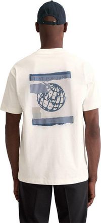 Marc O'Polo T-Shirt relaxed fit Heavy Jersey mit R&uuml;ckenprint