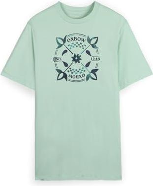 Oxbow Tee-shirt manches courtes SUNFADED Ete 2026 Manches courtes, Col rond, Motif sur lavant