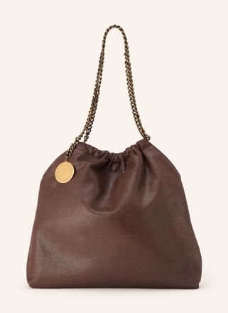 Stella McCartney Schultertasche Falabella Medium braun