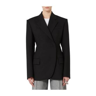 Sportmax 2612041091600 Elegant Jackets - - Jackets - Damen - Schwarzk - XS