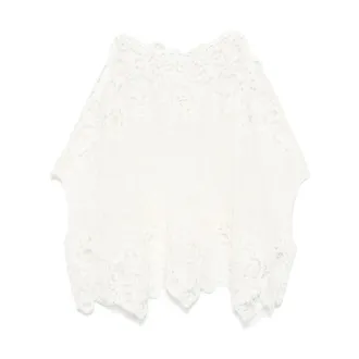 Ermanno Scervino Damen, Blusen & Hemden, Weiß, LGröße