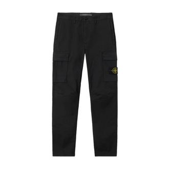 Stone Island Cargo Pants - - Trousers - Herren - Schwarzk - W27