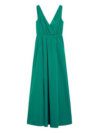 Pennyblack robe longue à col v - Vert