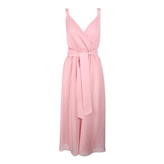Access Fashion Access Fashion - Robe longue en voile - Femme - Robes - Rose - Taille: 44 FR