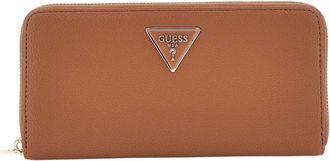 Guess Women Laurel SLG Large Zip Around Wallet, Cognac