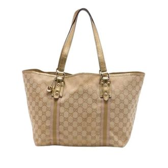 Gucci Sac cabas en toile Pre-owned - Femme - Pre-owned - Beige - Taille: ONE Size